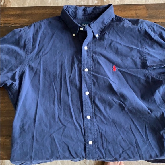 Polo Ralph Lauren | Shirts | Large Blue Polo Button Down | Poshmark